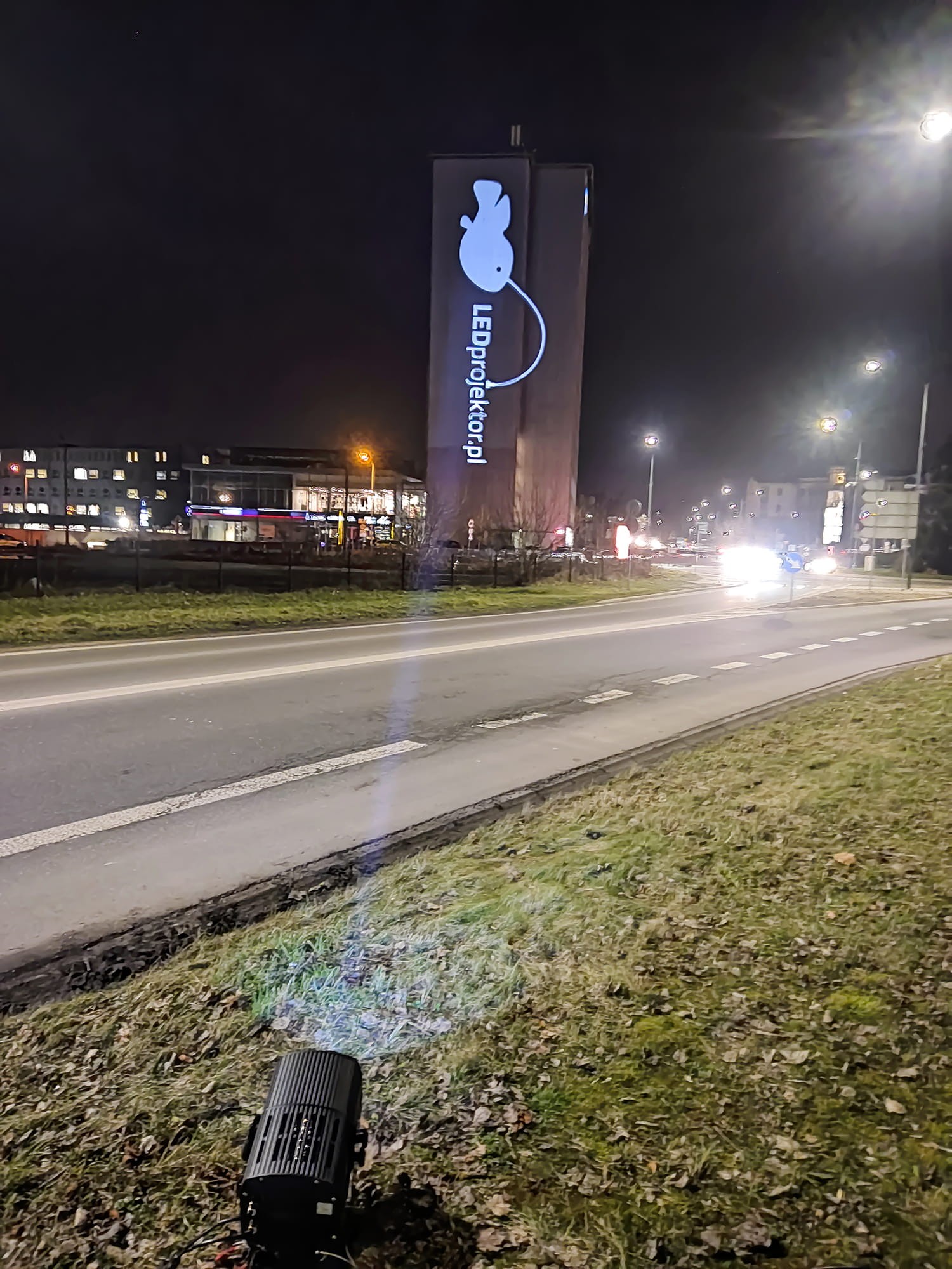 600W Reklamowy LED GOBO Projektor Logo Zewnętrzny IP 67 LED Logo Projektor